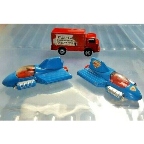 Corgi | Toys | Corgi Vtg X3 Dc Comics Superman Supermobile 2cb12 | Poshmark
